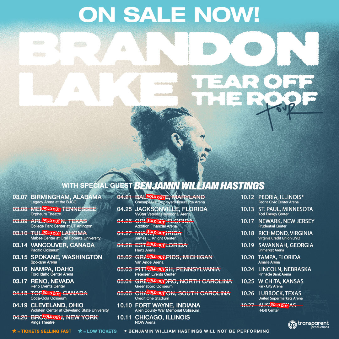 Official Website | Brandon Lake